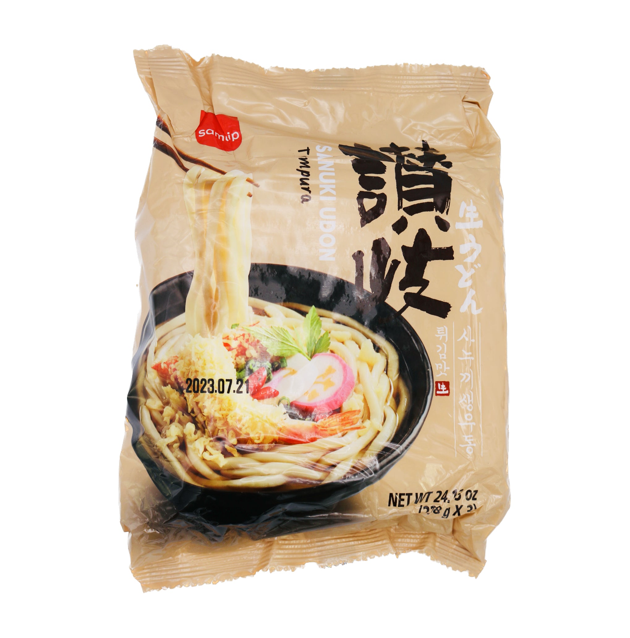 Samlip Dried Noodles - Tempura (228g*3Pcs) 684g - Tuk Tuk Mart