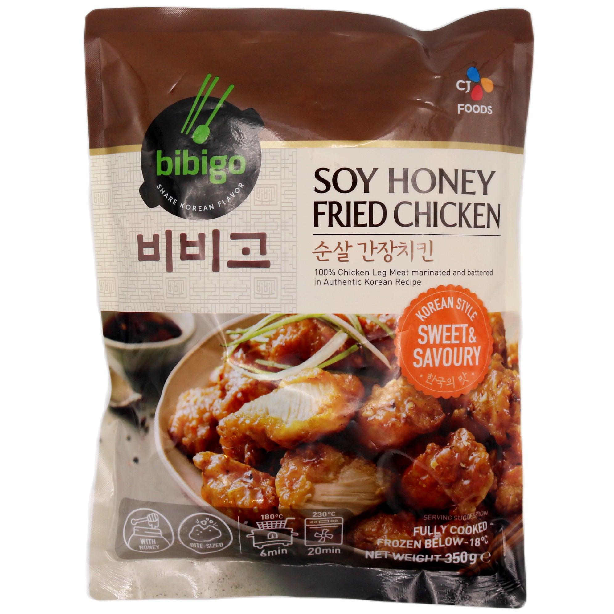 bibigo soy honey fried chicken 350g frozen no reviews £ 6 . 39 ...