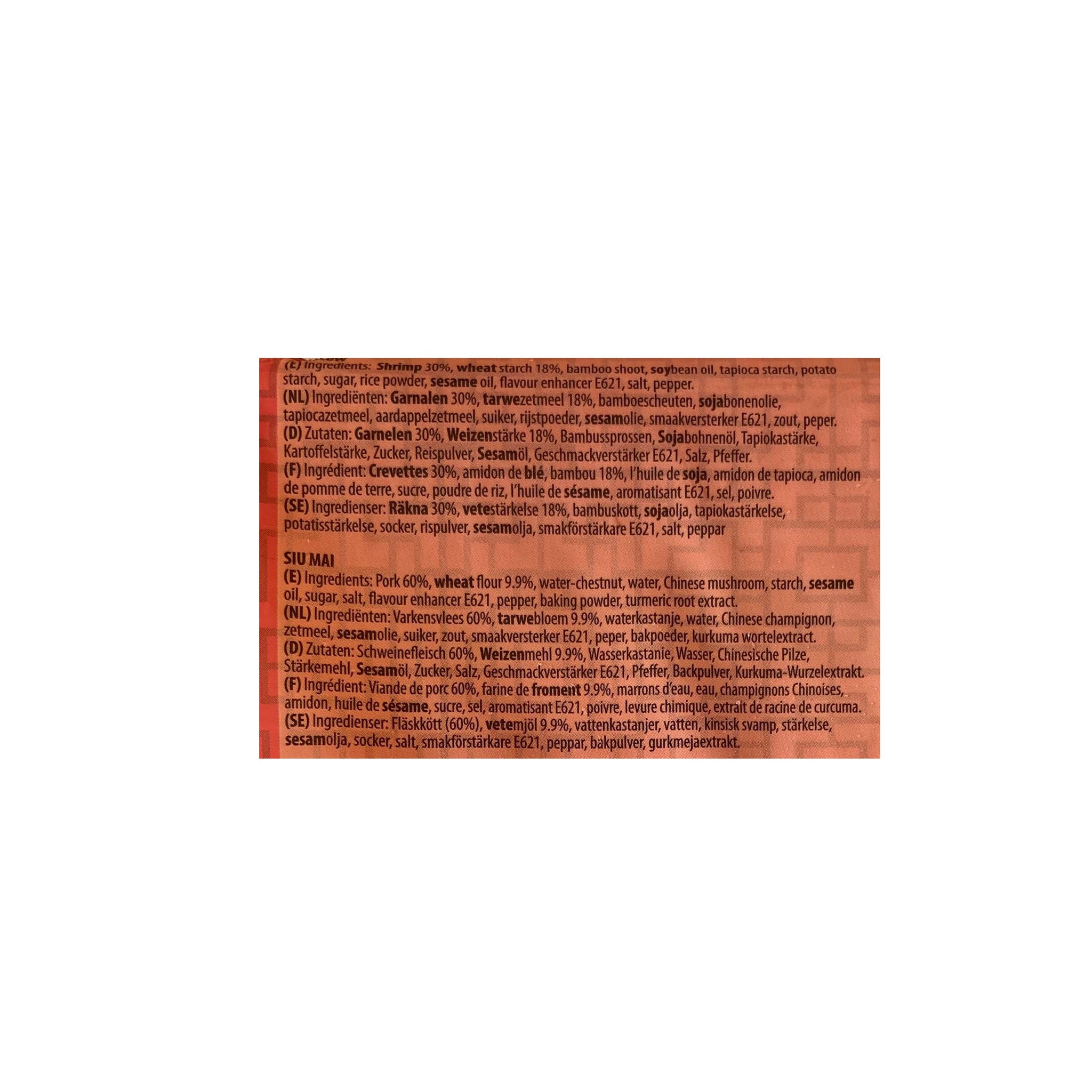 Mei Sum Dim Sum Mix 475g (Frozen) - Tuk Tuk Mart